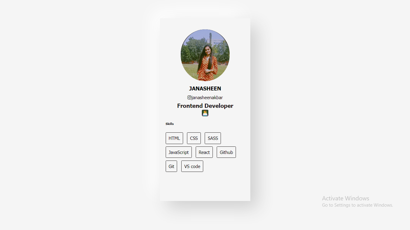 GitHub - janasheenakbar/-Animated-profile-card