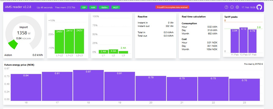 228 Esp32 Does Not Fetch Prices · Issue 456 · Utilitechasamsreader Firmware · Github 