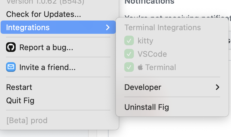 integration won't work with Alacritty (MacOS 13) · Issue #1813 · withfig/fig · GitHub