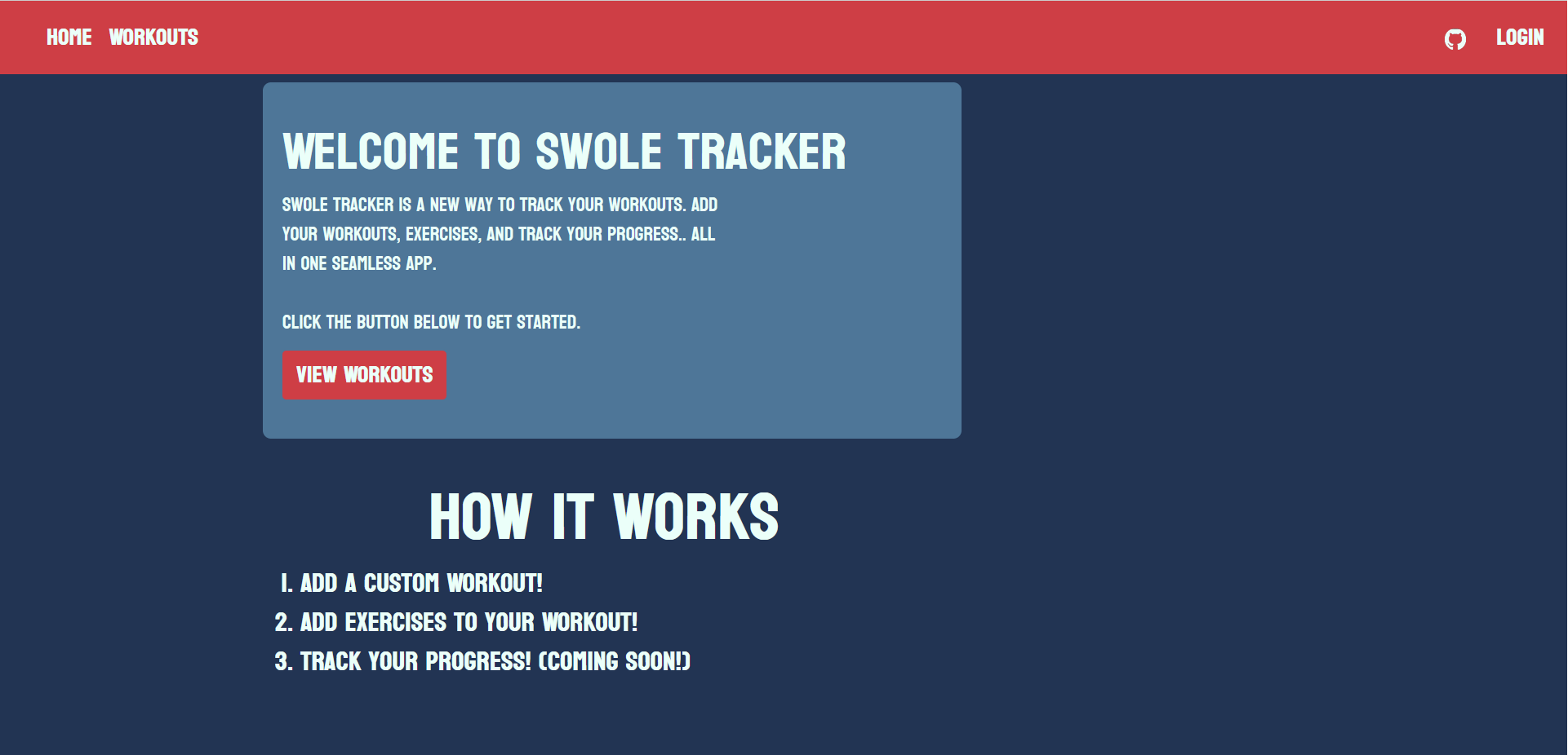 GitHub - stephenv13/workout-tracker: This workout tracker web ...
