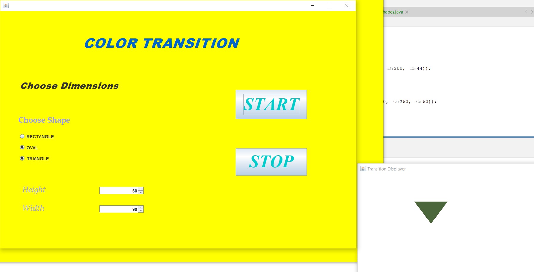 GitHub - pankti13/Shapify: A Java based web application that displays ...