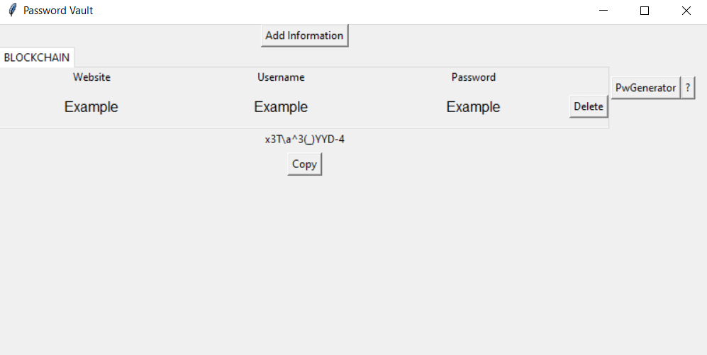 GitHub - KonradOstrowskii/PasswordVault