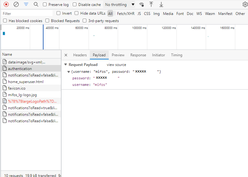 "Bad Request","message":"","path":"/fineract-provider/api/v1/self/authentication"} · Issue #1825 ...