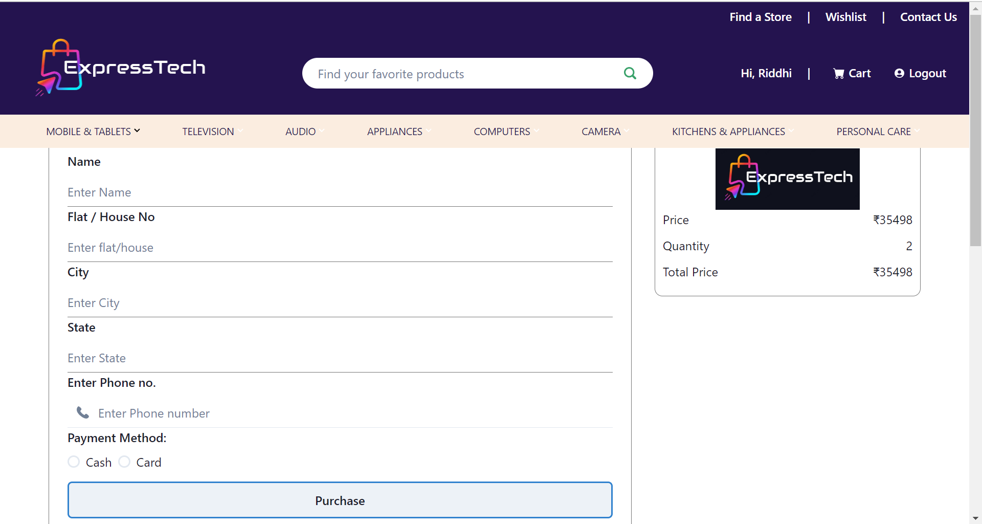GitHub - Morty05/E-commerce-Project