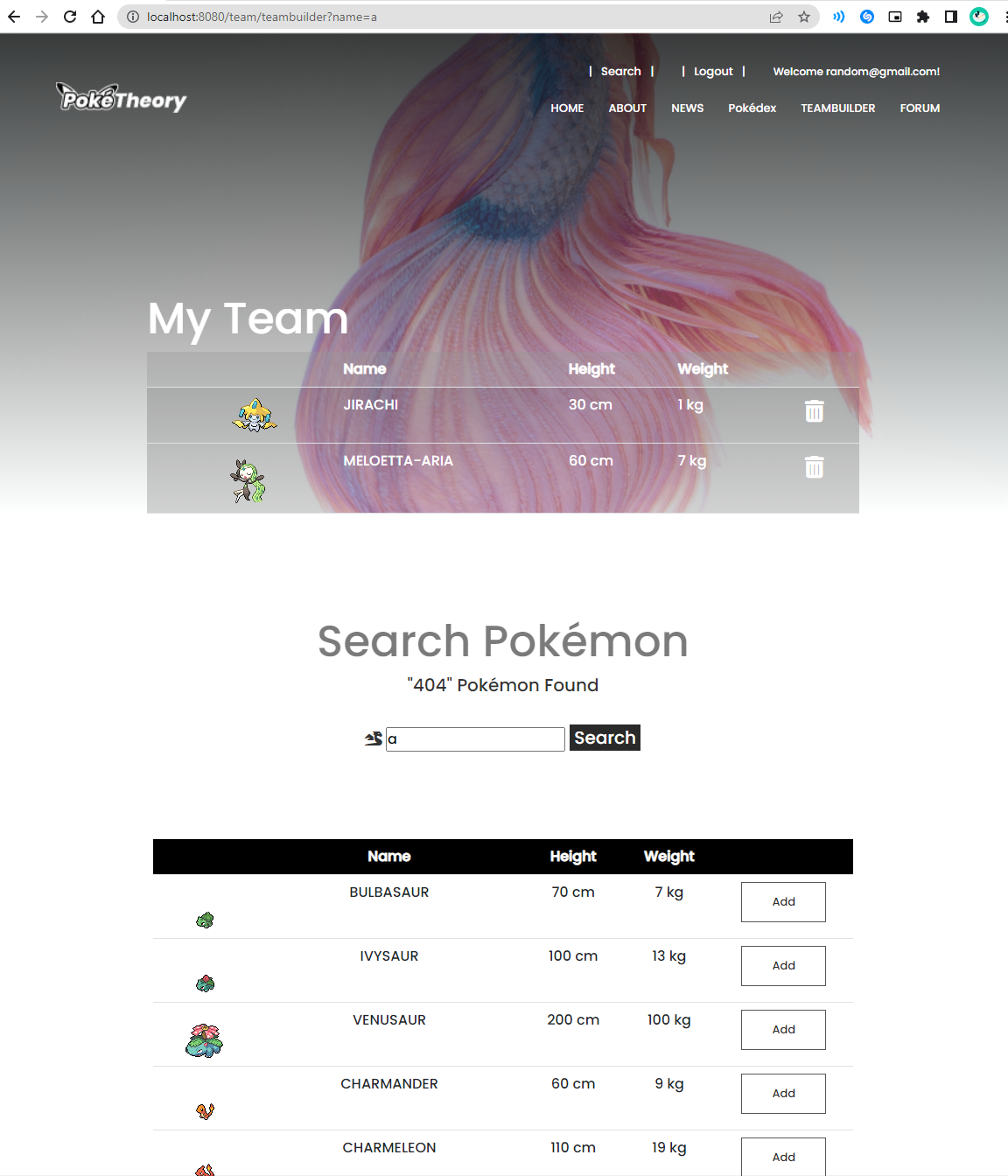 GitHub - lindorG/Pokemon-Team-Builder-E-Commerce-Platform: Full-Stack Web Dev Project • Pokémon ...