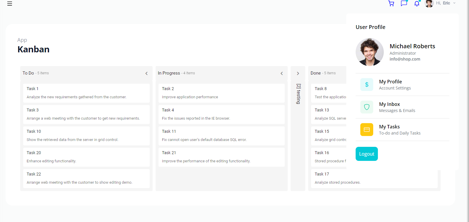 GitHub - jamesN1307/Shoppy-dashboard