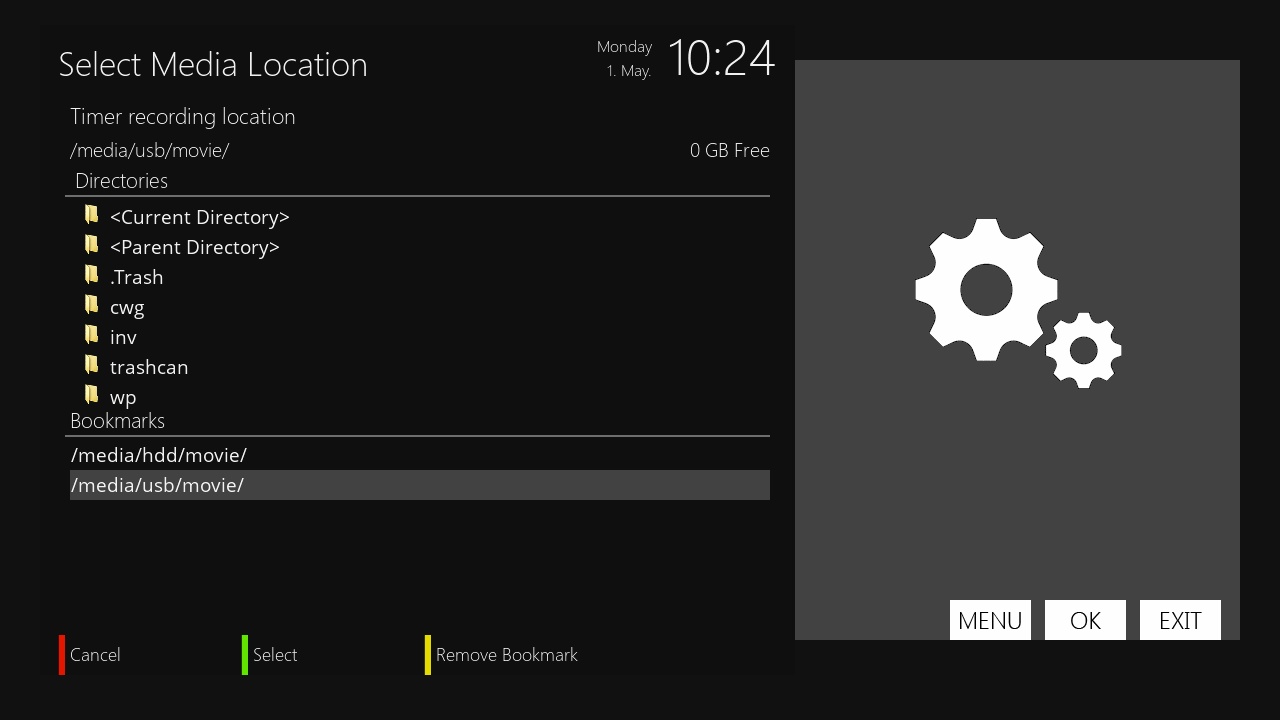 `Select Media Location` appears below in file list. · Issue #2850 · openatv/enigma2 · GitHub