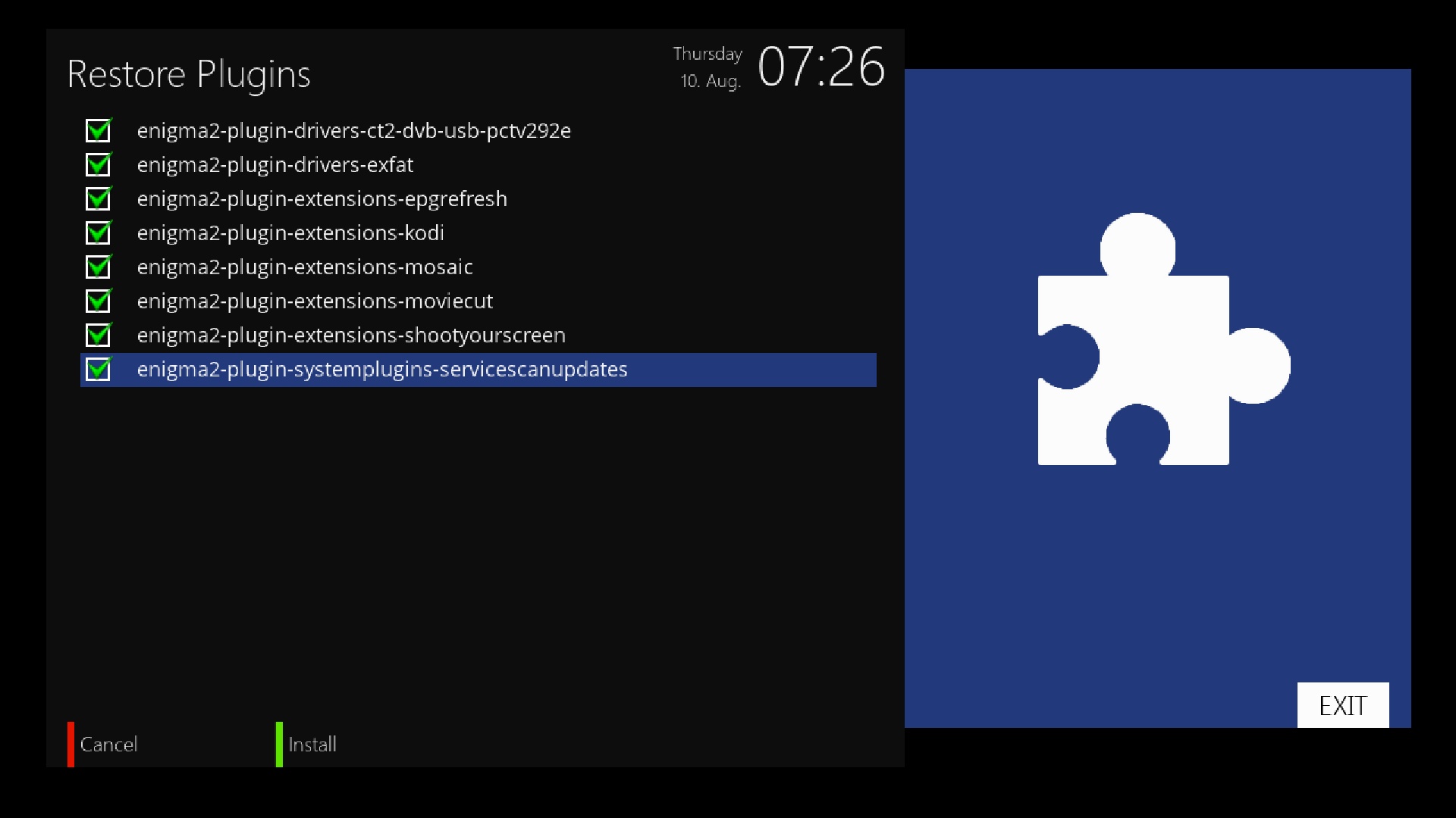 Restore Plugins fails on locally-installed ipks · Issue #3012 · openatv/enigma2 · GitHub
