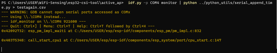 issue in csi data collection · Issue #84 · StevenMHernandez/ESP32-CSI-Tool · GitHub