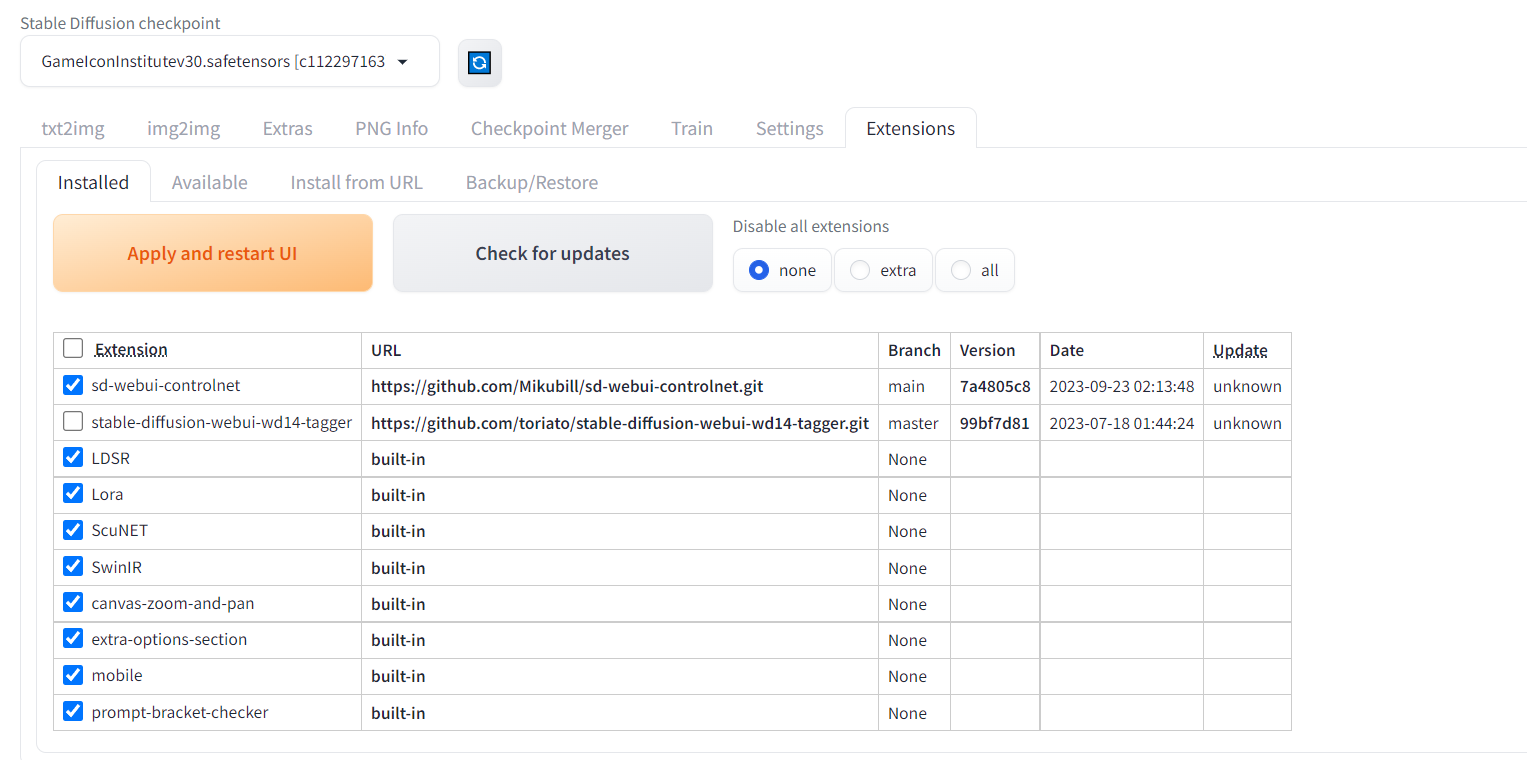 [bug] Filenotfounderror [errno 2] No Such File Or Directory · Issue 2167 · Mikubill Sd