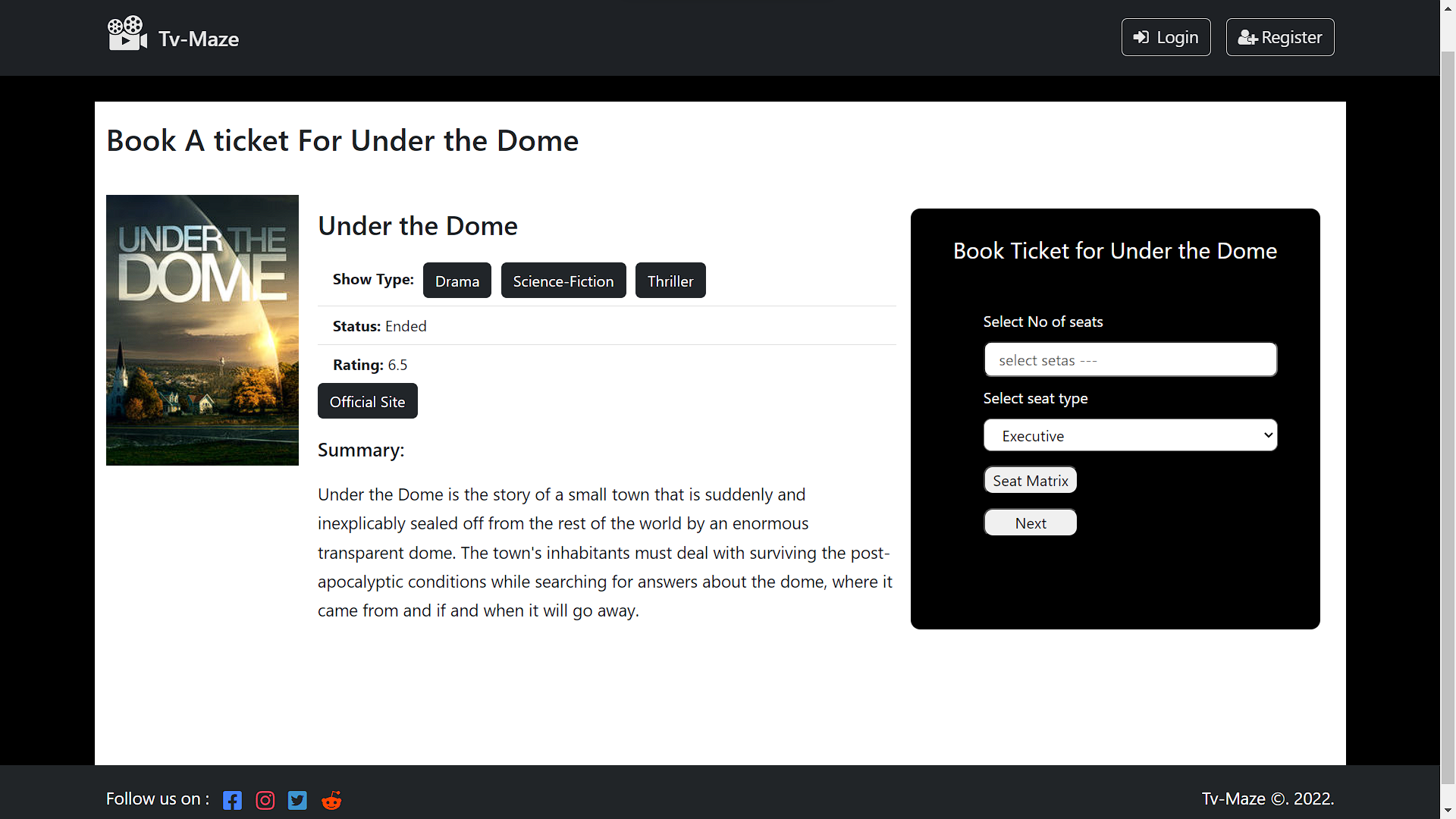 GitHub - odinprince/TV_MAZE_SHOWS