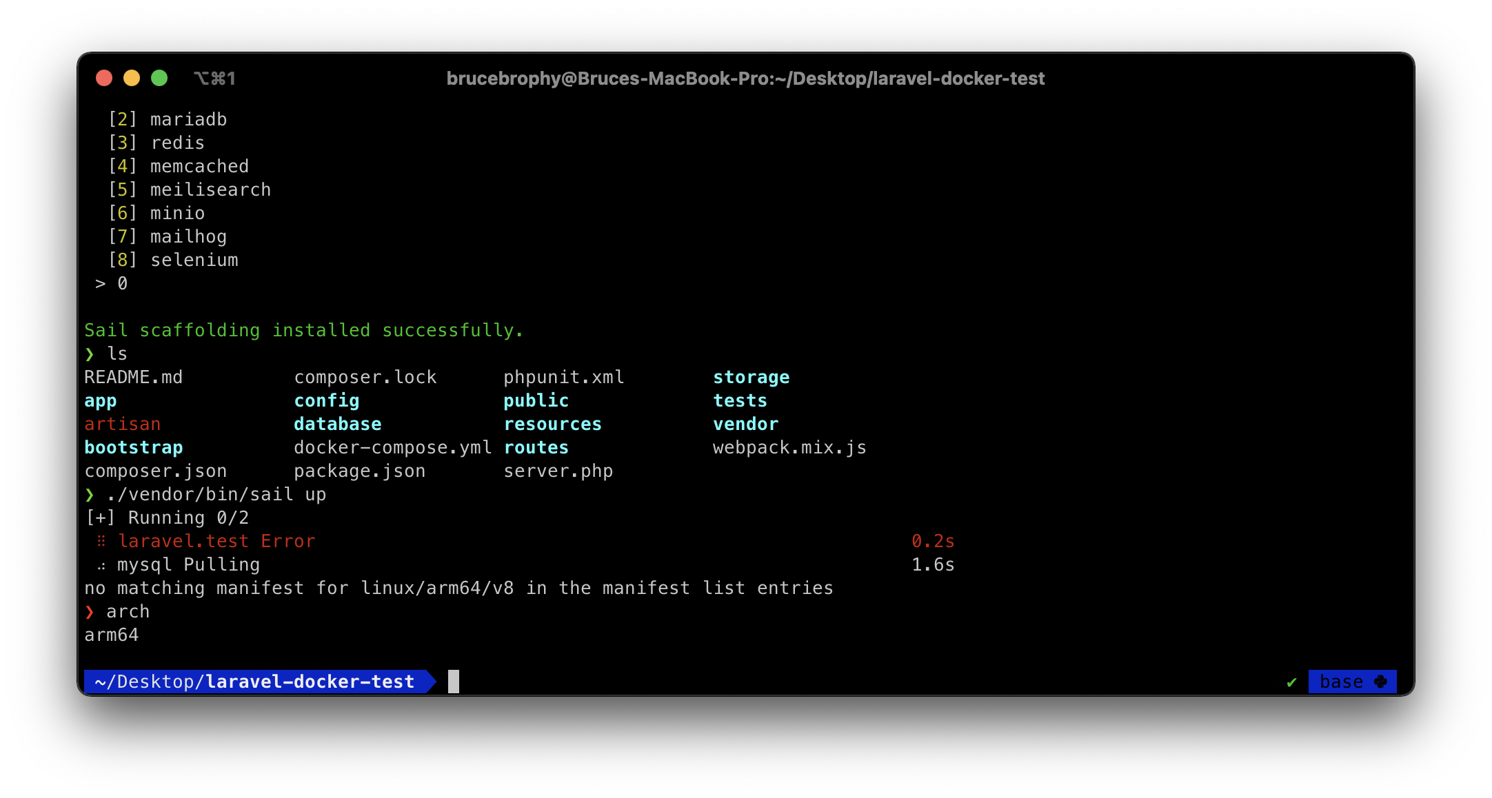 ERROR: no matching manifest for linux/arm64/v8 in the manifest list entries · Issue #139 ...