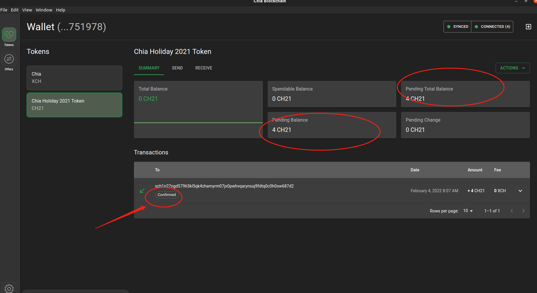 [Bug] 卡住了一笔CH21 NFT交易，请问这种情况应该怎么处理？ · Issue #11224 · Chia-Network/chia-blockchain · GitHub