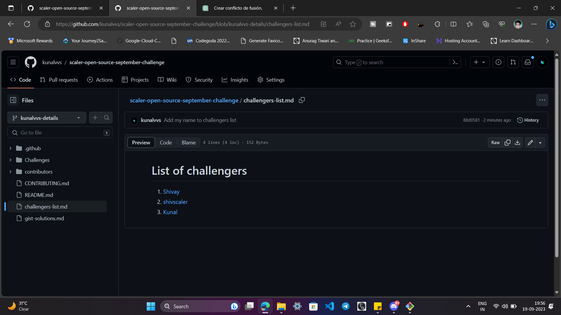 Challenge: 1-16 · Issue #146 · scaleracademy/scaler-open-source-september-challenge · GitHub