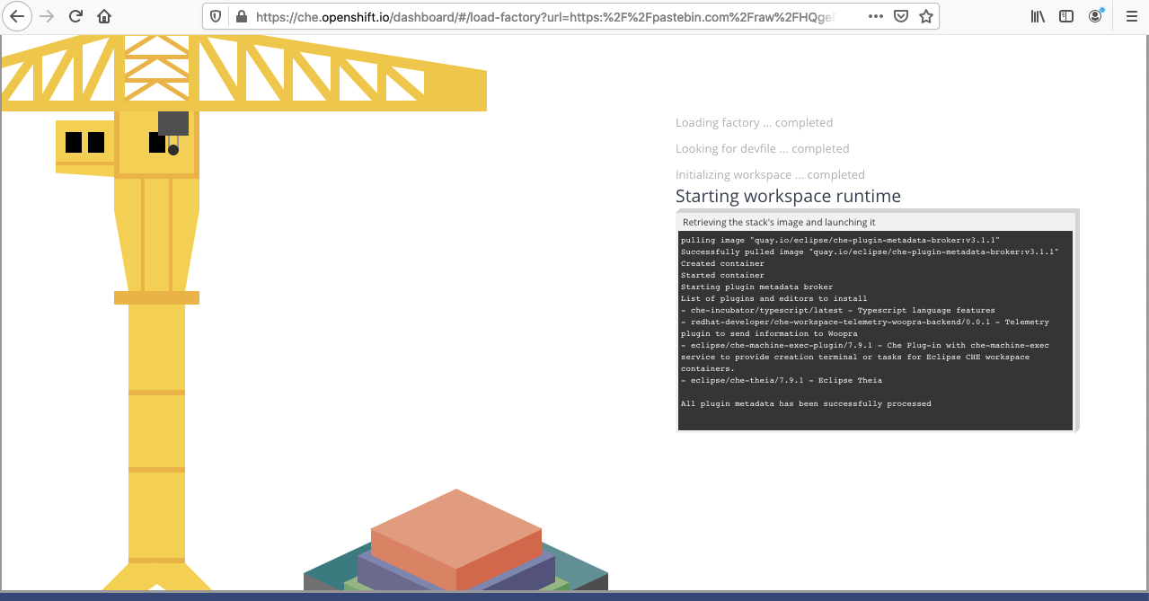 Importing devfile with private repo fails · Issue #16401 · eclipse-che/che · GitHub