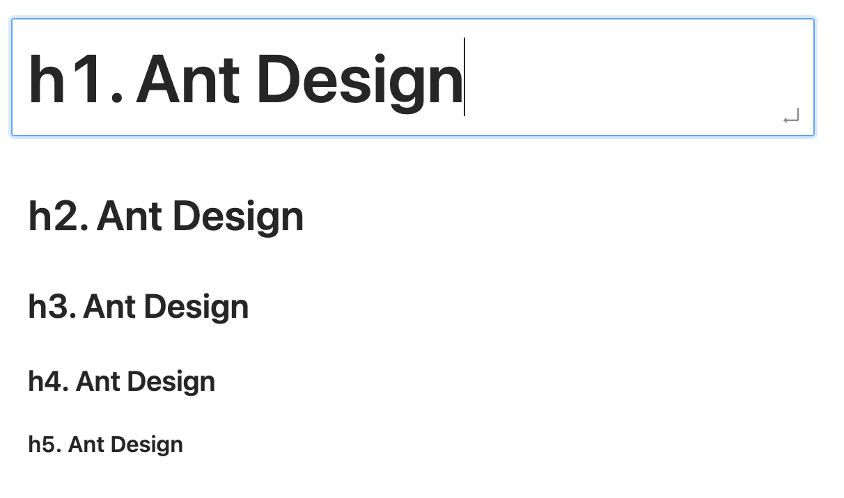 Editable Typographytitle Should Match Font Size While Editing · Issue 34088 · Ant Designant