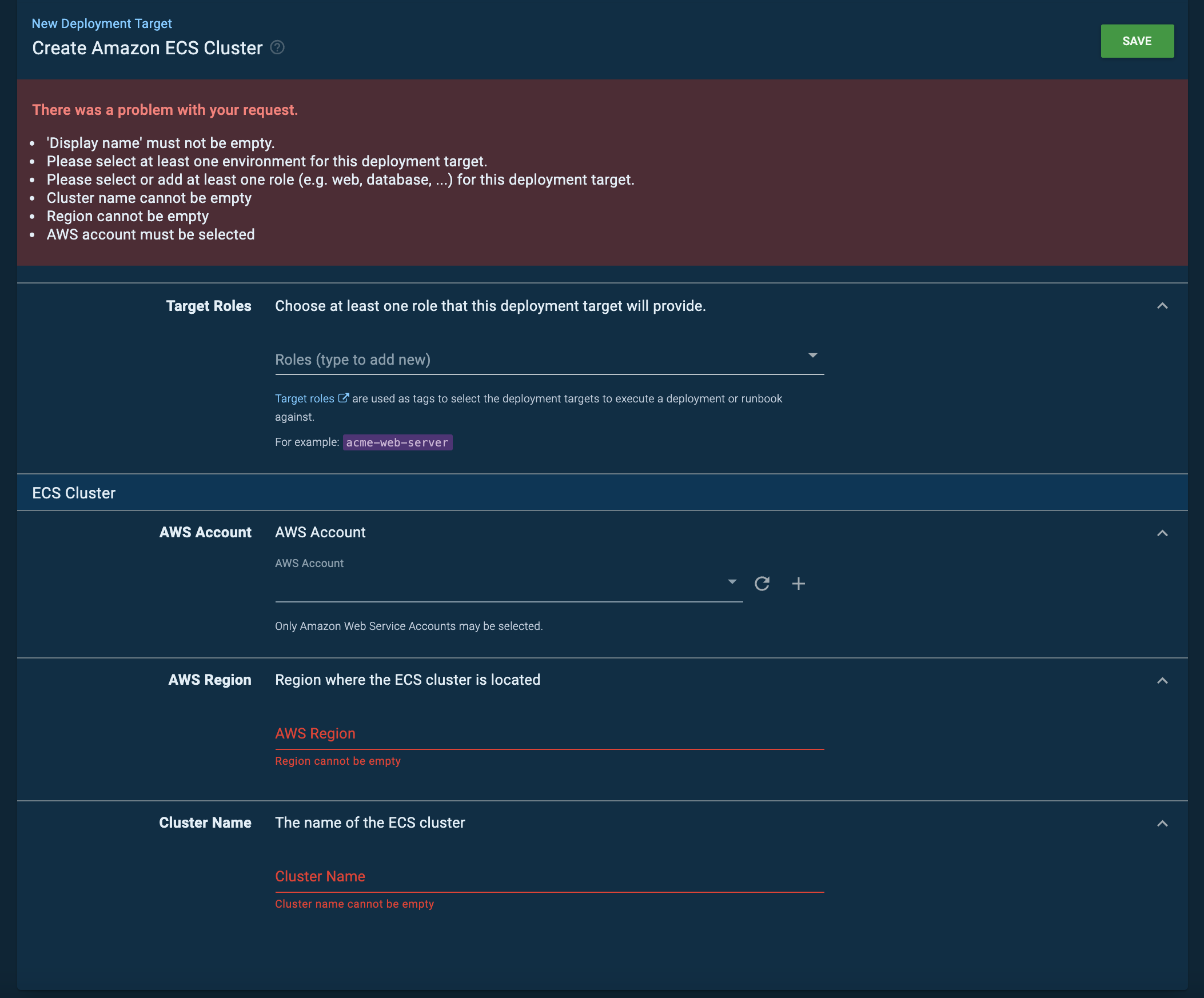 Attempting to save a Form without a selected Account fails validation but the Combo Box does not ...