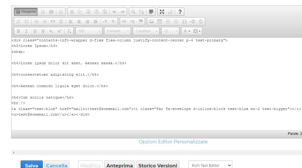 HTML Editor - CSS classes are lost when reopened · Issue #5130 · dnnsoftware/Dnn.Platform · GitHub