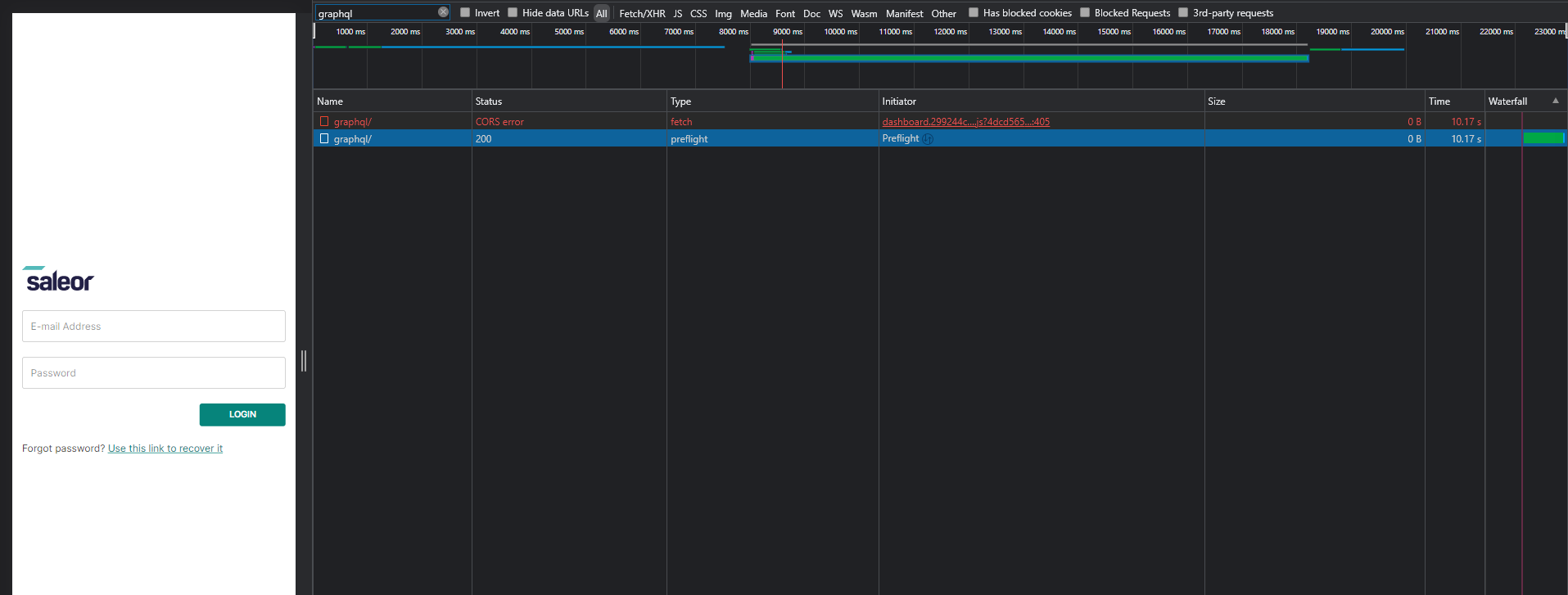 SALEOR DASHBOARD CORS ERROR ? · saleor saleor · Discussion #8929 · GitHub