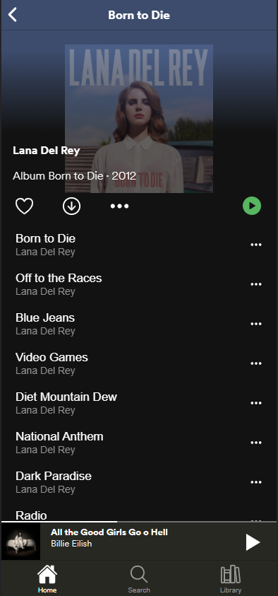GitHub - metehandal/mySpotify: Spotiffy UI with ionic