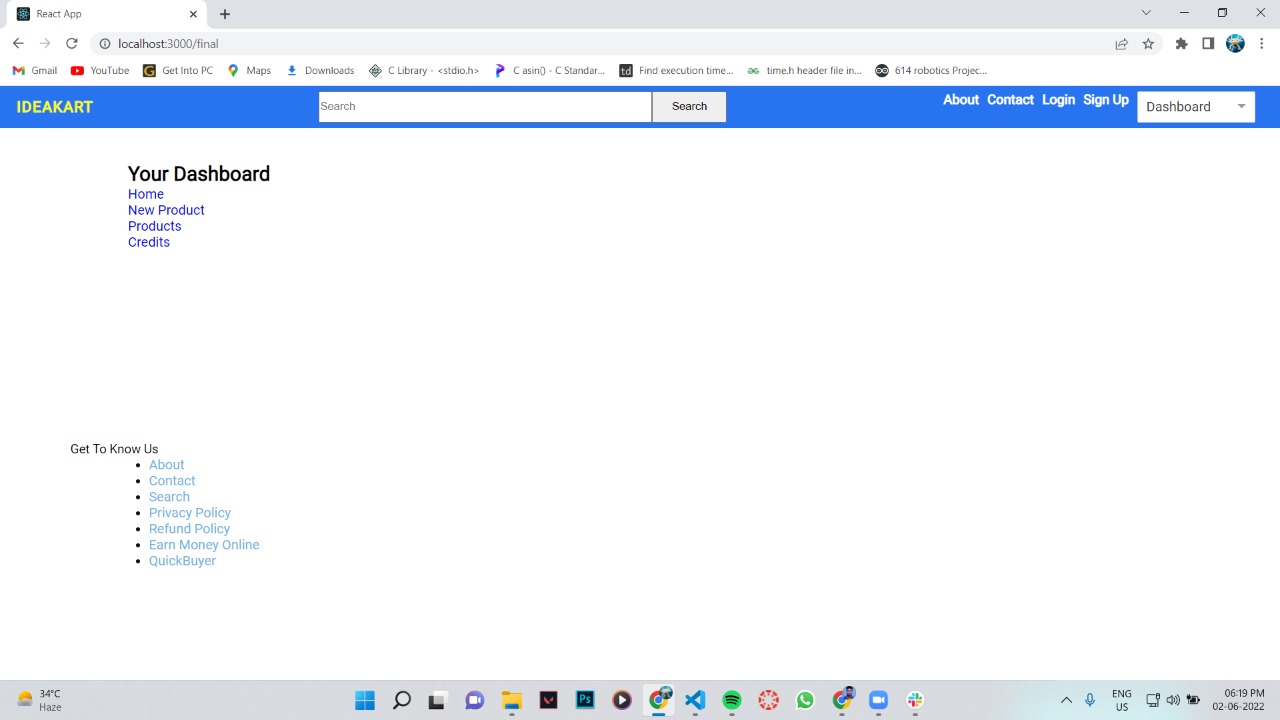 GitHub - Divya3419/Ideakart-clone: This is our construct week project ...