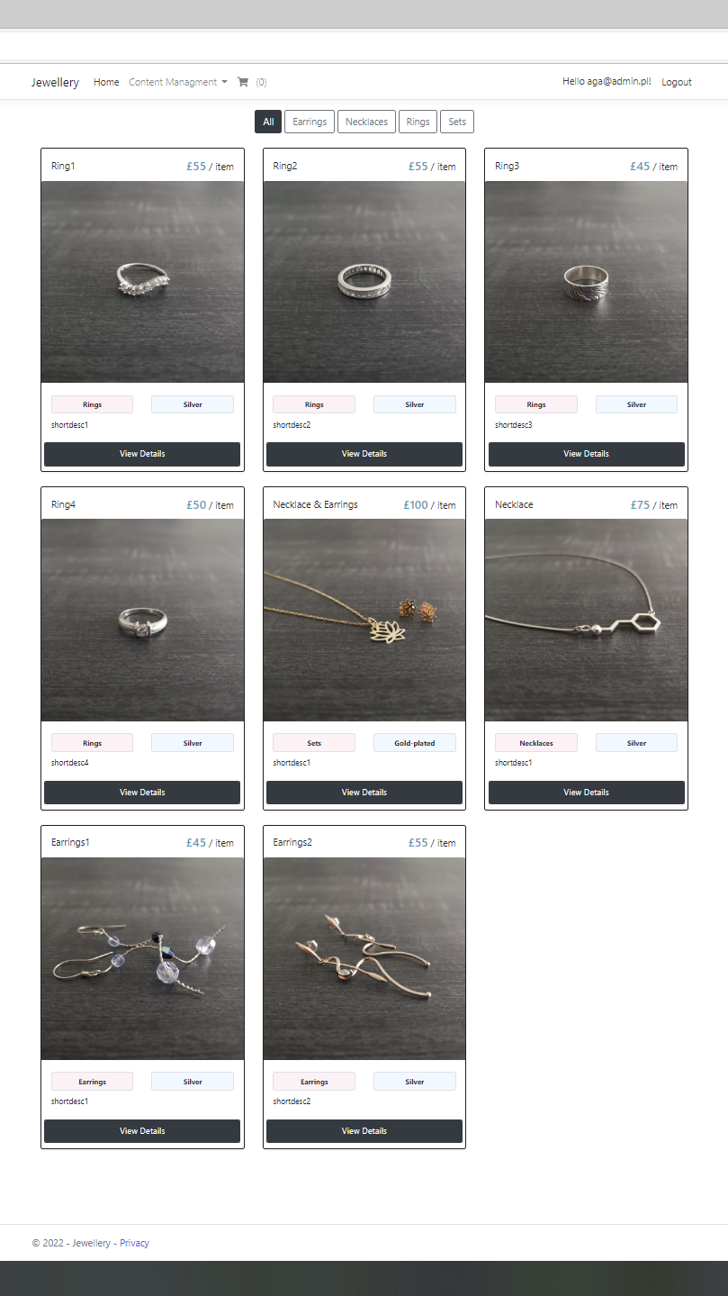 GitHub - Chochlik89/Jewellery