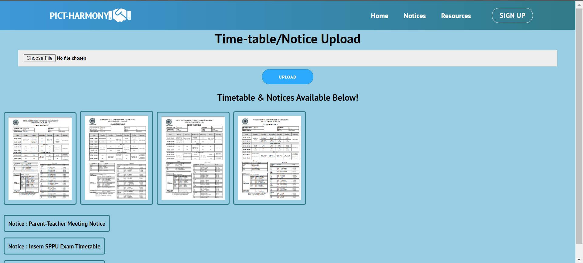 GitHub - KaveriRaut/PBL_Project_PICT-Harmony