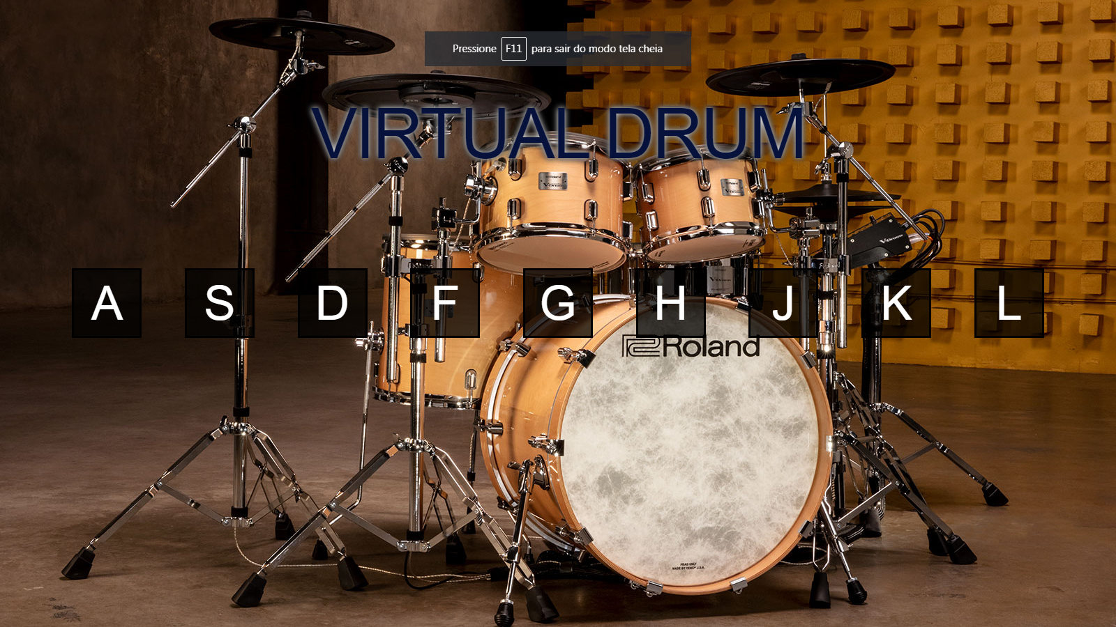 GitHub - Gere-santos/virtual-drum-