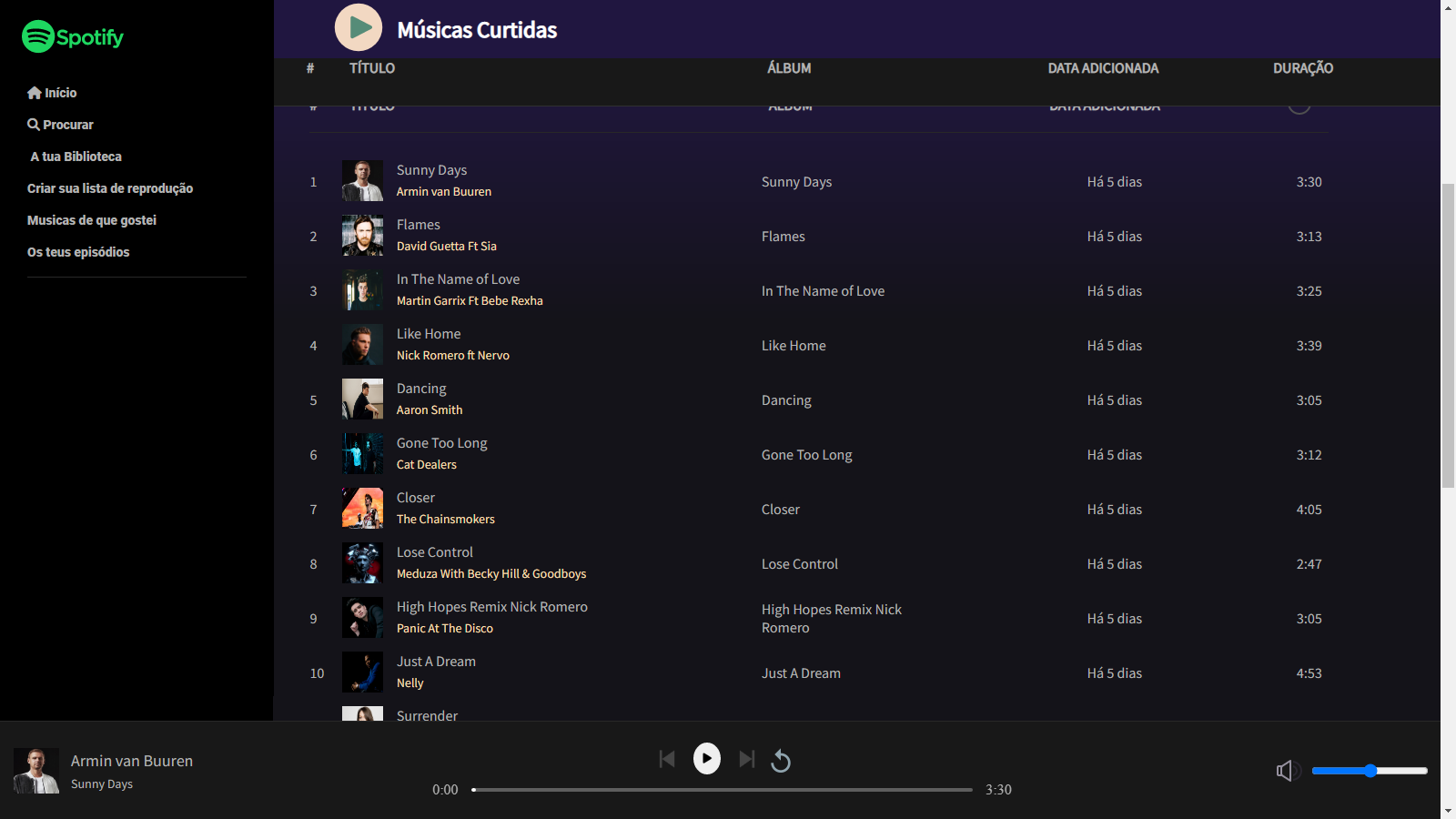 GitHub - Gere-santos/projeto-spotfy