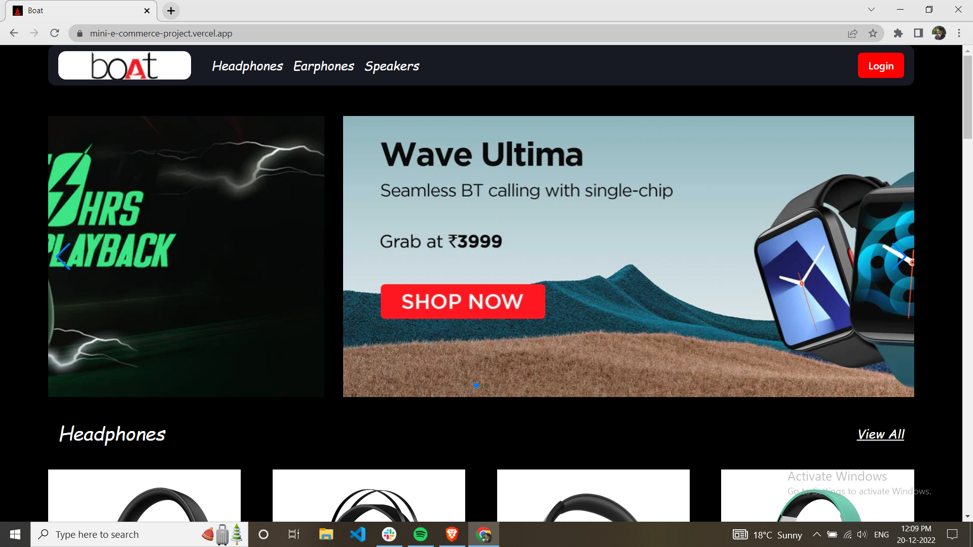 GitHub - parthdeshmukh2/Mini-E-Commerce-Project: Mini E-Commerce is a ...