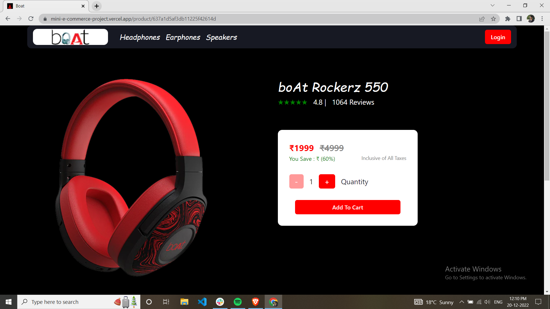 GitHub - parthdeshmukh2/Mini-E-Commerce-Project: Mini E-Commerce is a ...