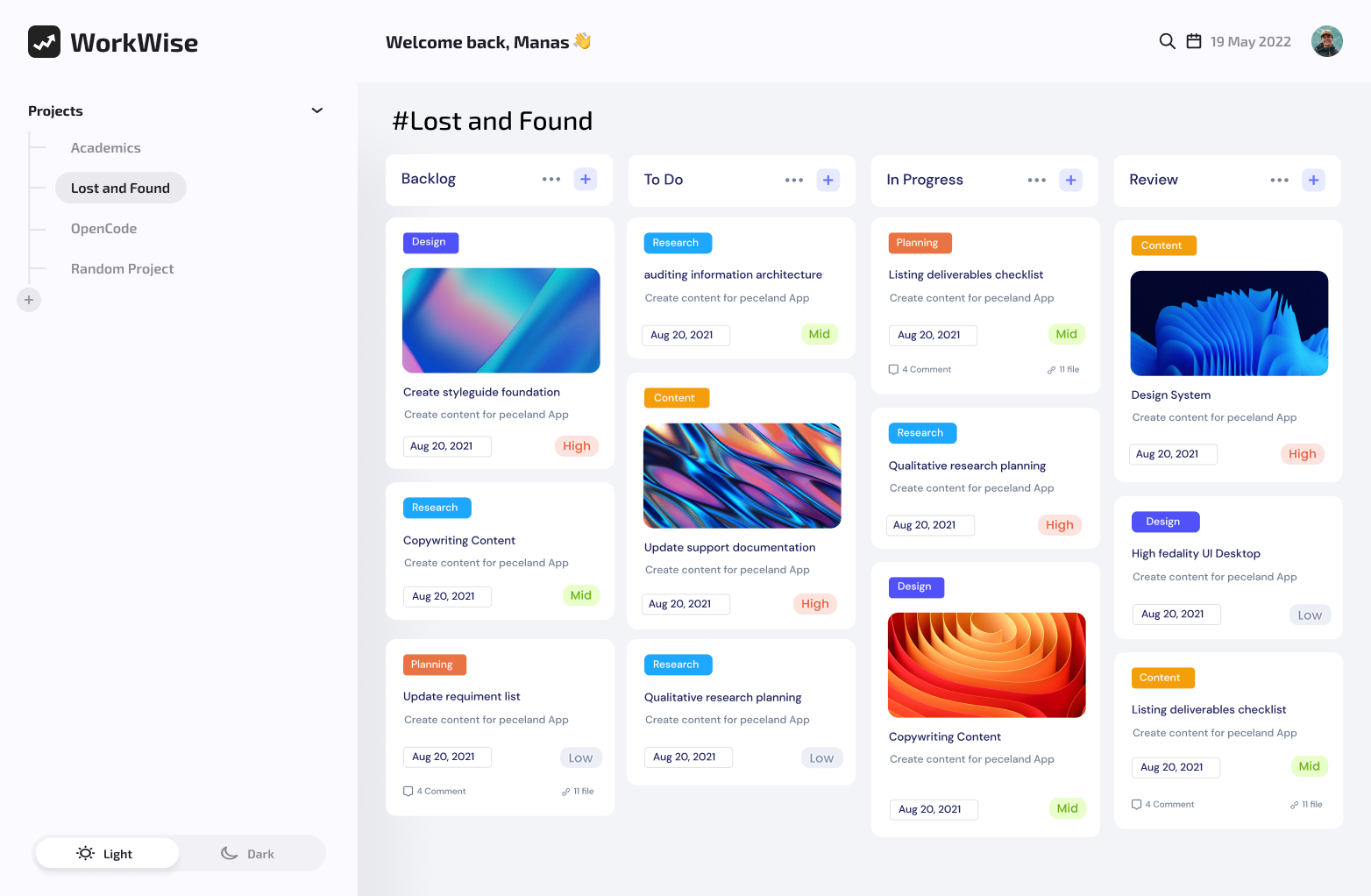 Implement Sidebar on the Kanban Page · Issue #40 · opencodeiiita/WorkWise · GitHub