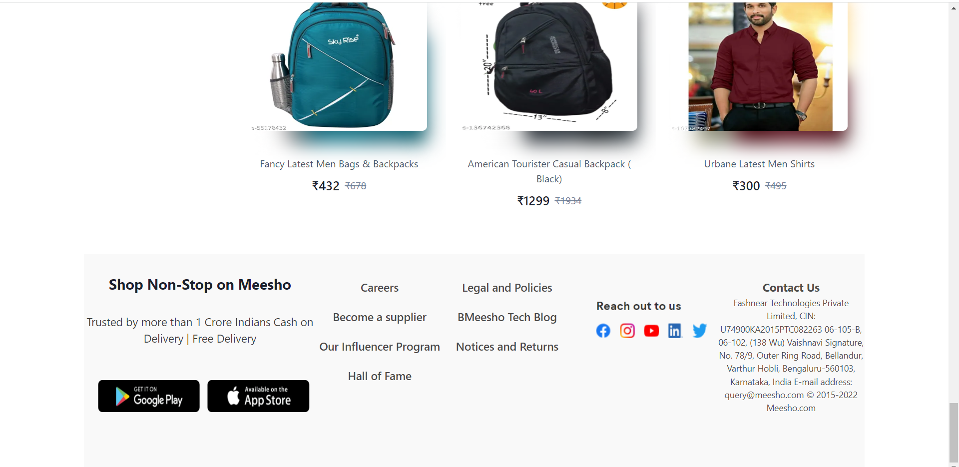 GitHub - minakshikalambe/unit6_project: Clone of meesho.com this was my 6th unit project. I ...