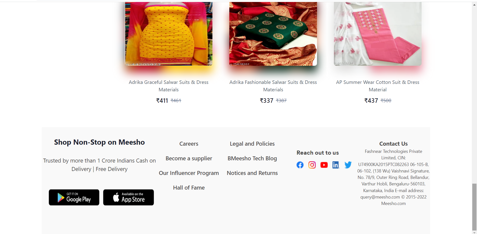 GitHub - minakshikalambe/unit6_project: Clone of meesho.com this was my 6th unit project. I ...