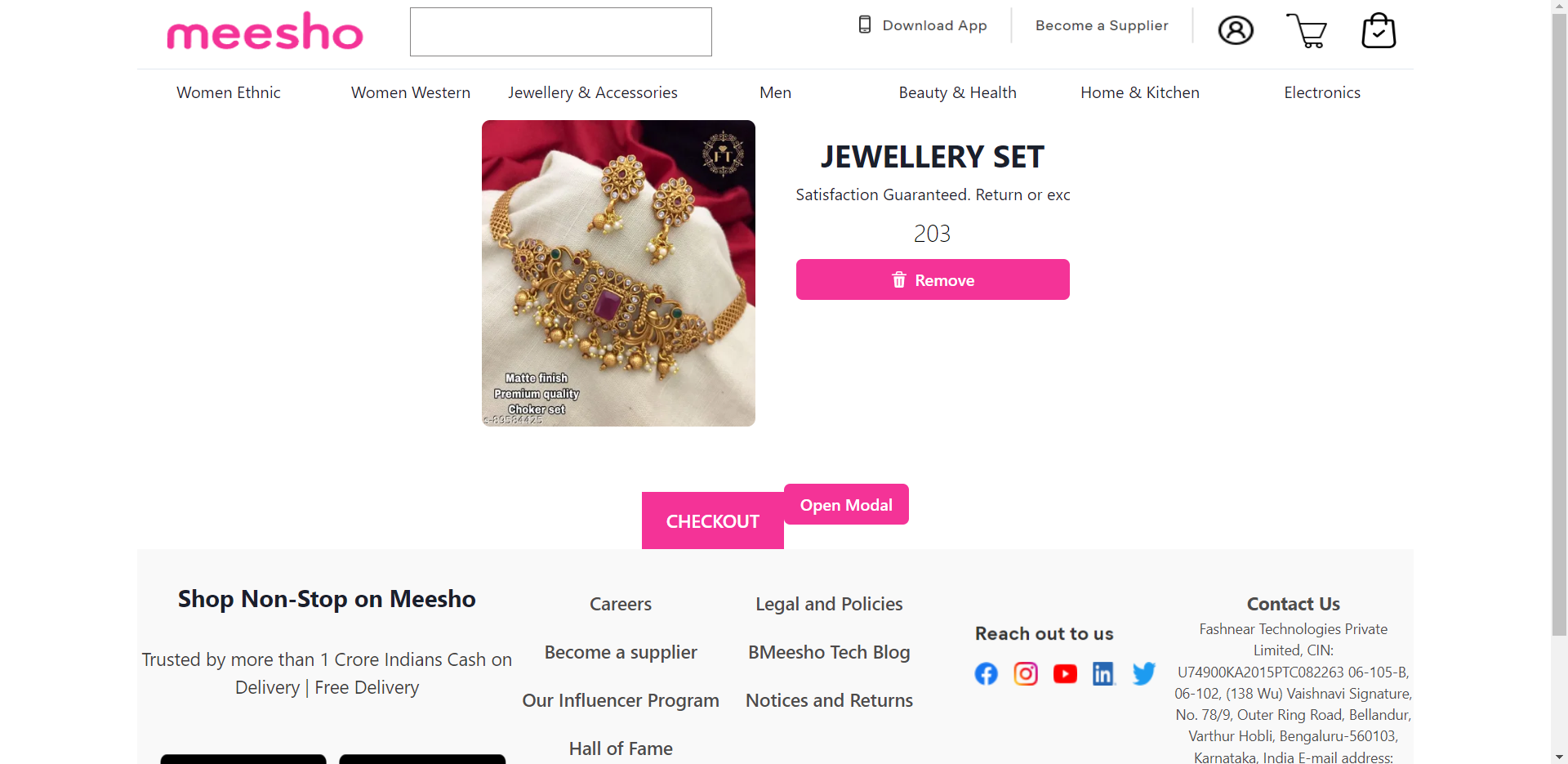 GitHub - minakshikalambe/unit6_project: Clone of meesho.com this was my 6th unit project. I ...