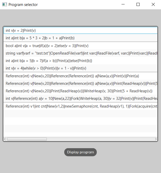 GitHub - D17AN/ToyLanguage: Toy Language using Java and JavaFX