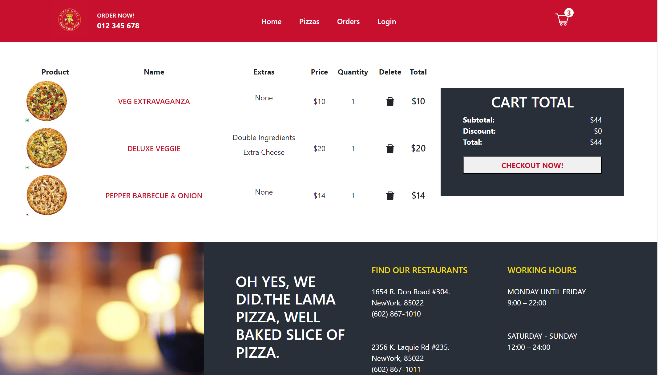 GitHub - hitesht4/Pizza_app: An E-commerce Food ordering app where the ...