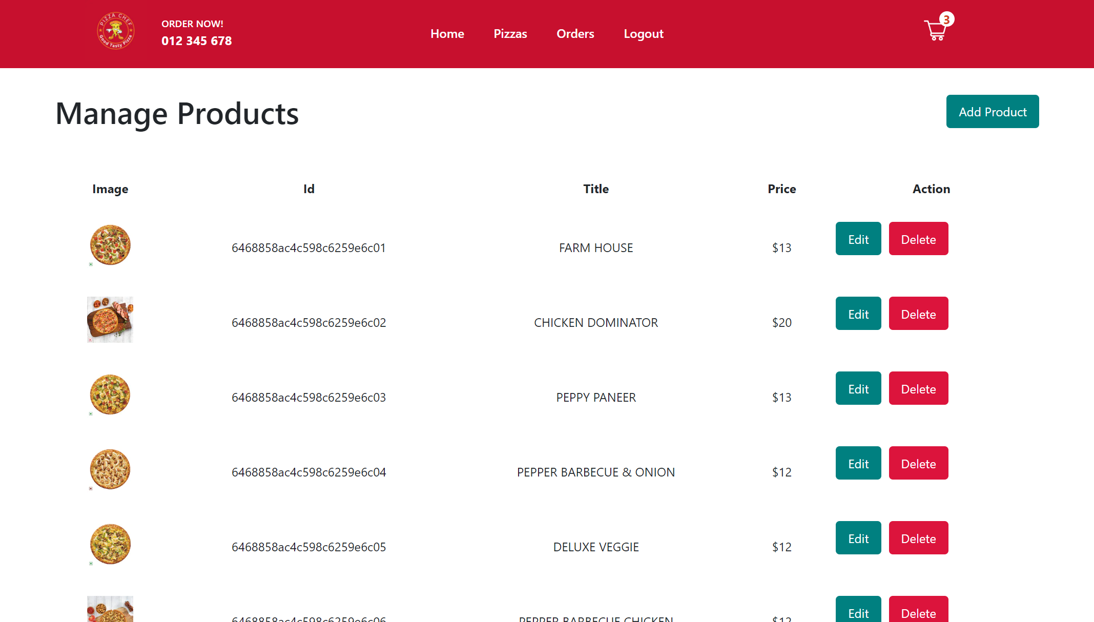 GitHub - hitesht4/Pizza_app: An E-commerce Food ordering app where the ...