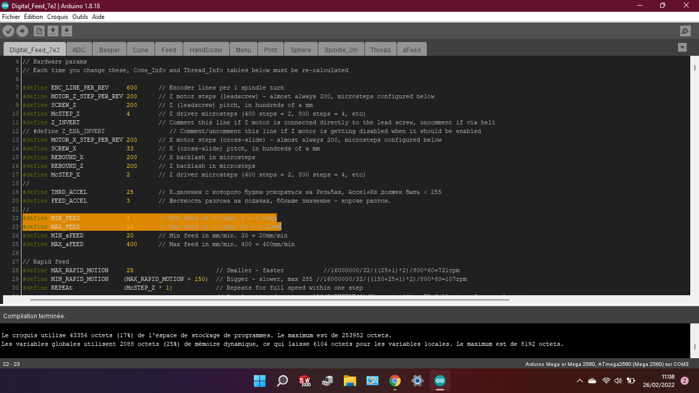 Réglage des paramètres · Issue #6 · kachurovskiy/megaels · GitHub