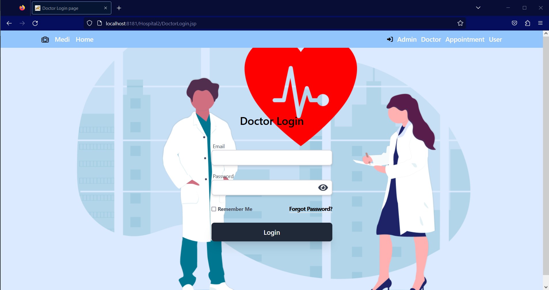 GitHub - neerajjangid12/Hospital-mangement: Hospital management website in which we can manage ...