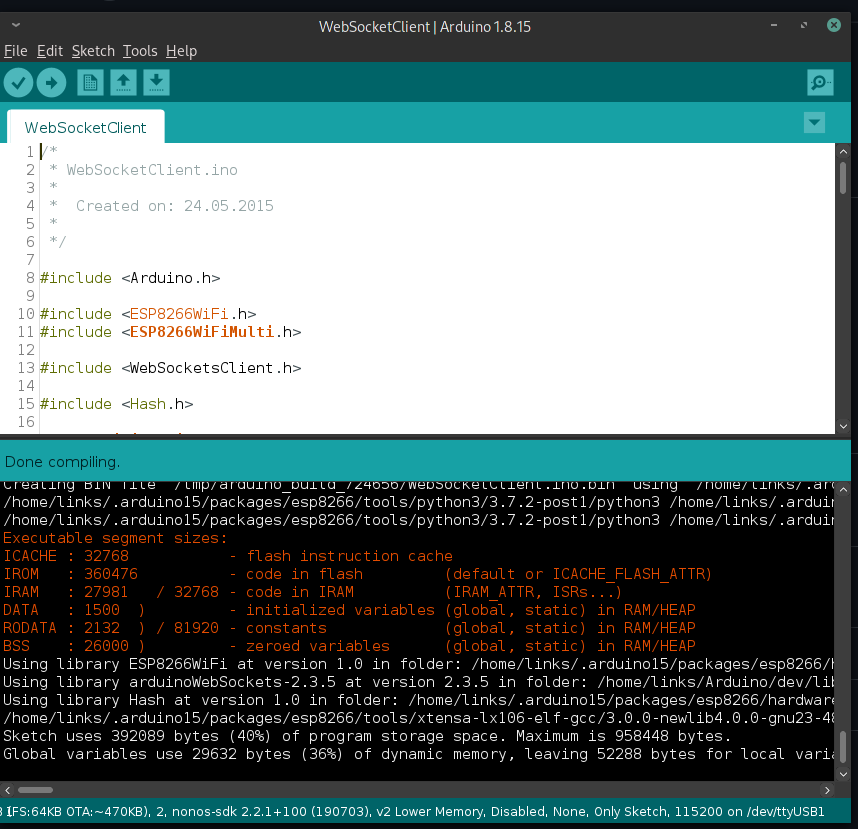 Issue with ESP8266 V3.0.0 · Issue #669 · Links2004/arduinoWebSockets · GitHub