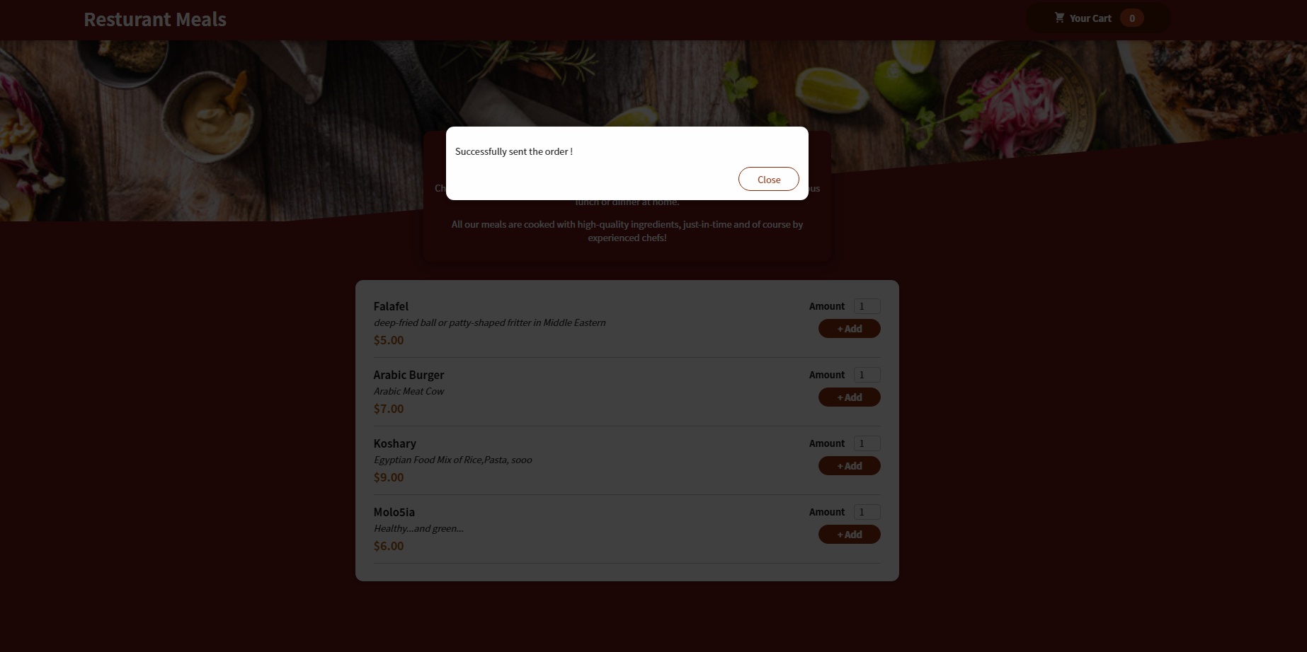 GitHub - mohamedlolx/Restaurant-order-one-page-React-hooks