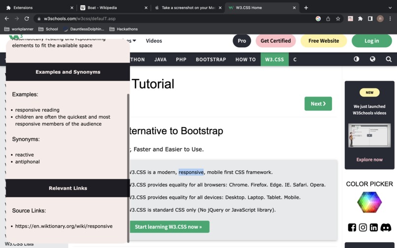 GitHub - nicholasmurphy2/Hackathon_MAIS_2022: Google chrome extension which provides the ...
