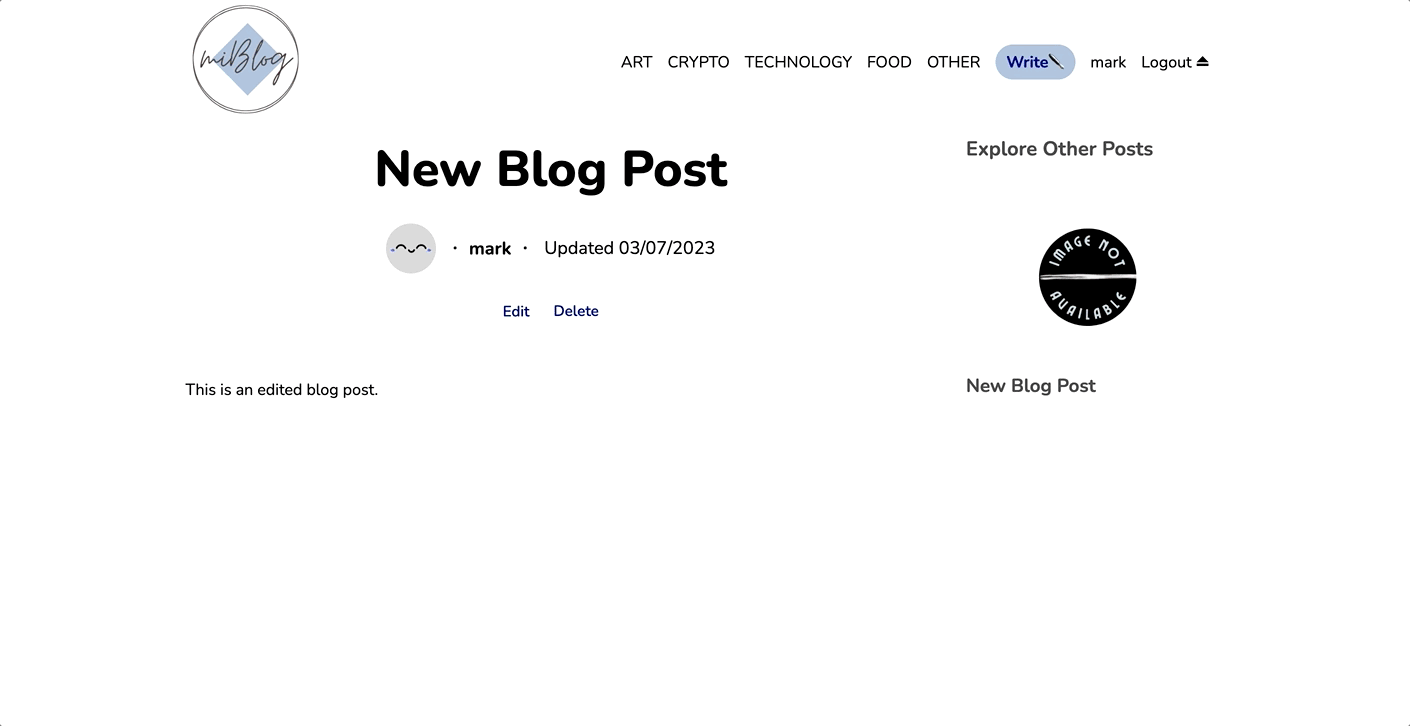 miBlog-project · GitHub