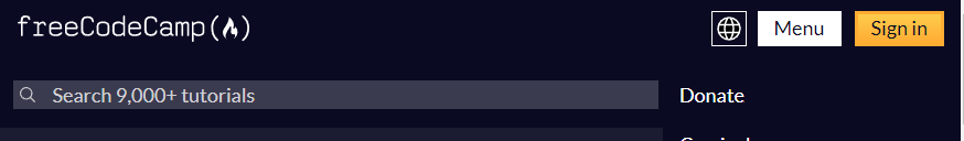Improve the navbar UI · Issue #50610 · freeCodeCamp/freeCodeCamp · GitHub