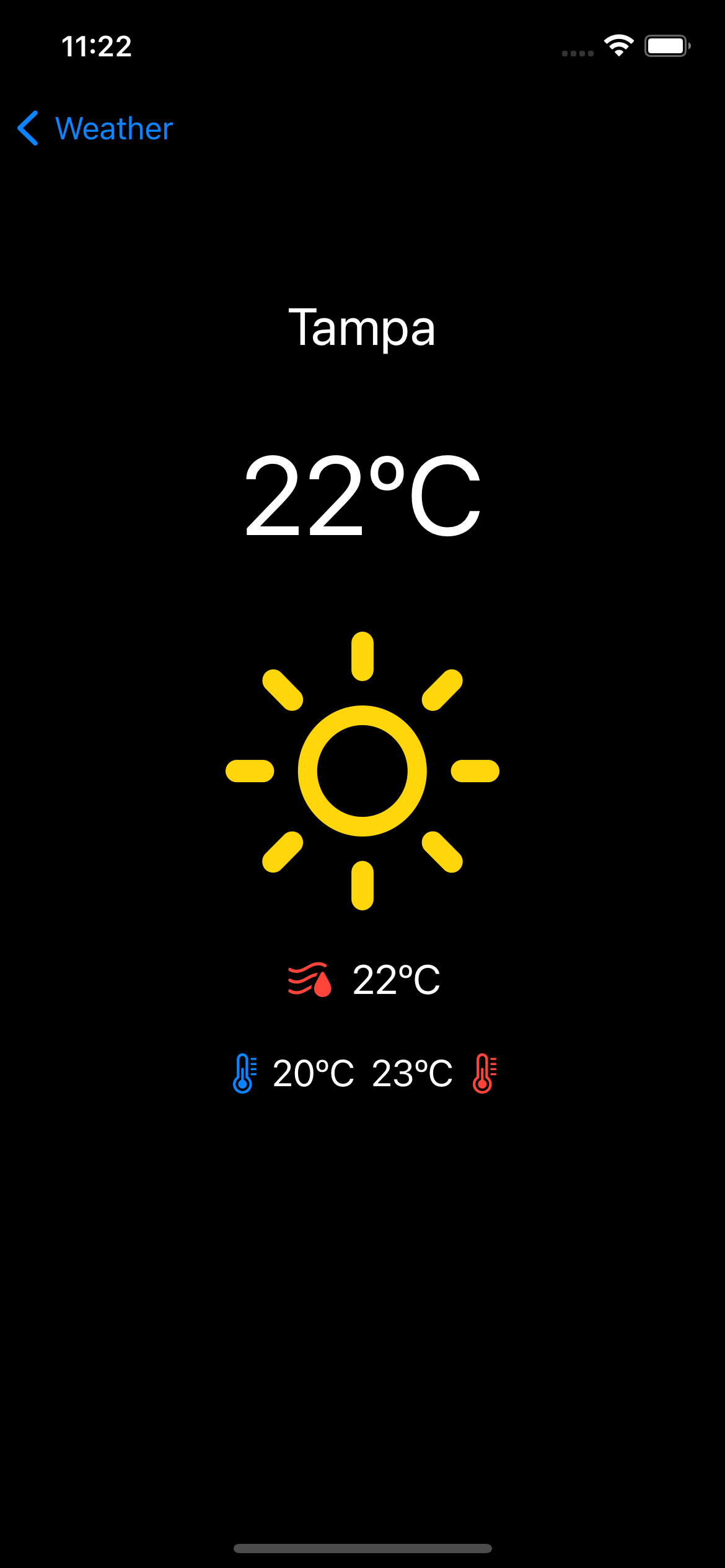 GitHub - Jq1910/Weather-iOS-App: A Basic Weather App built with switfUI