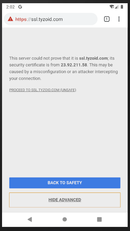 [Android] ERR_COMMON_NAME_INVALID error for HTTPS proxy with SNI Terminator · Issue #3768 ...