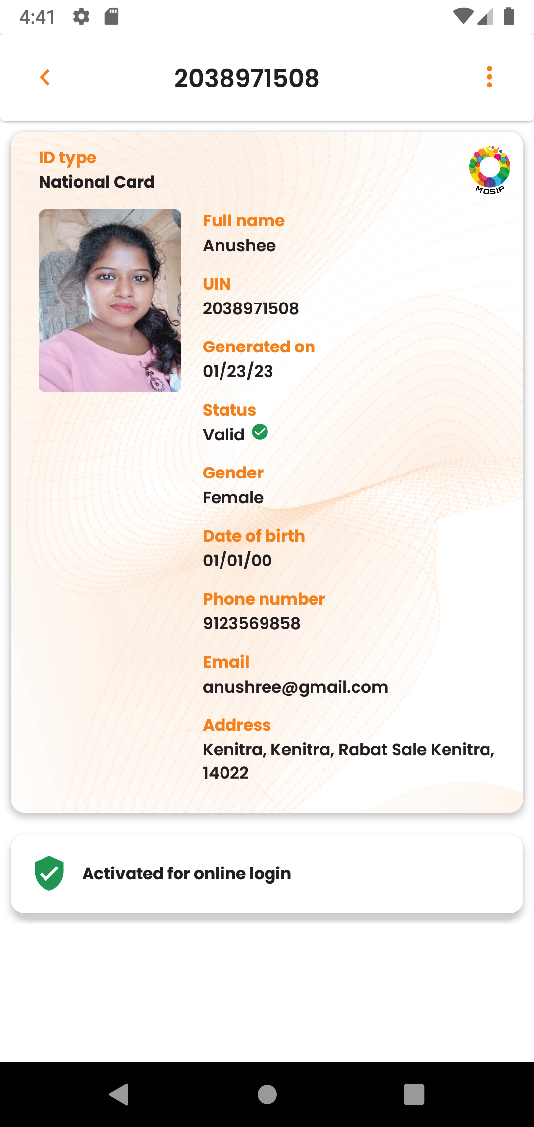 iOS : unable to activate VC for online login. · Issue #450 · mosip/inji ...