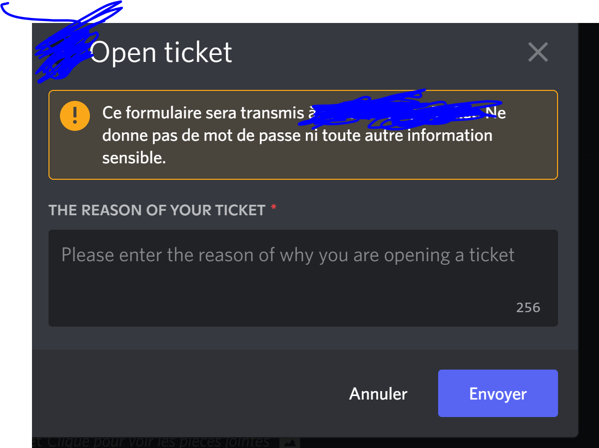 Retirer Type et Raison · Issue #76 · Sayrix/Ticket-Bot · GitHub