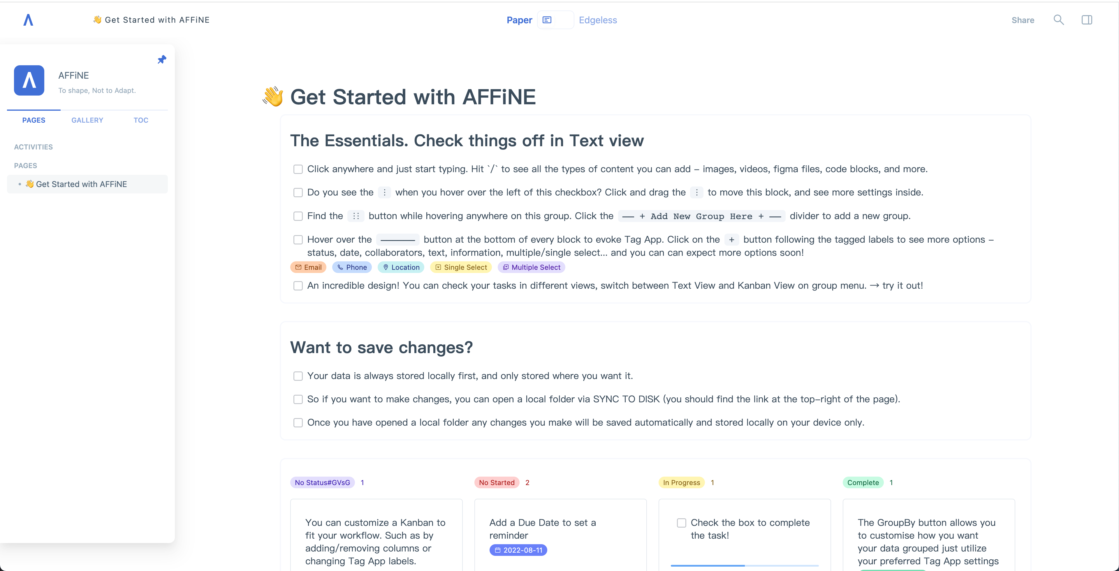 [bug]: "Sync To Disk" button is missing · Issue #412 · toeverything/AFFiNE · GitHub
